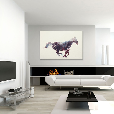 Horse I (26"W x 18"H x 0.75"D) - Andreas Lie - Touch of Modern